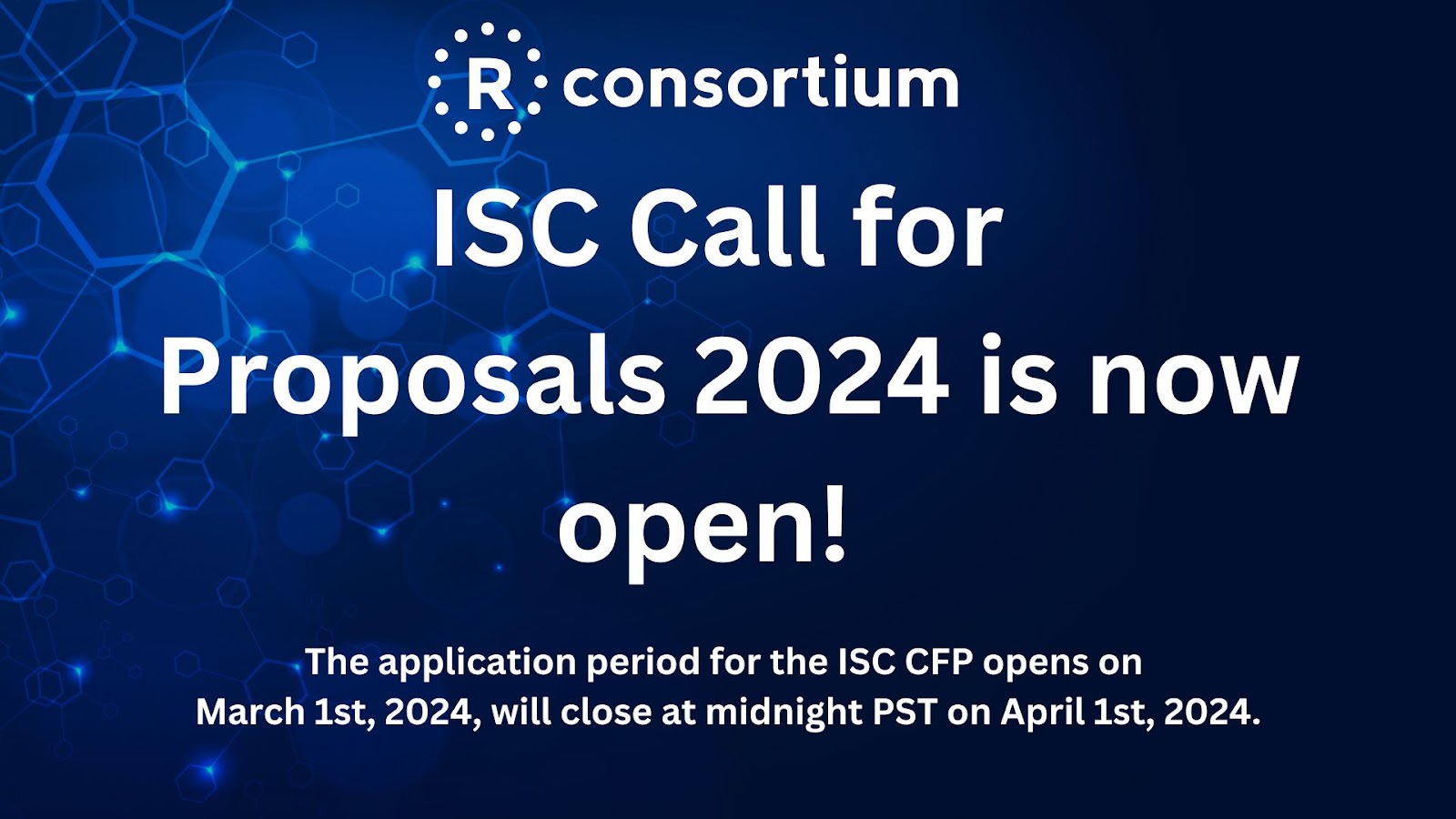 Apply Now! R Consortium Infrastructure Steering Committee (ISC) Grant ...